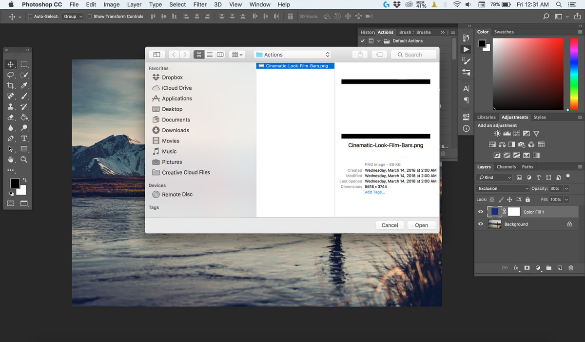 Create a Cinematic Look in Photoshop: Realistic Color Film Effect - PHLEARN
