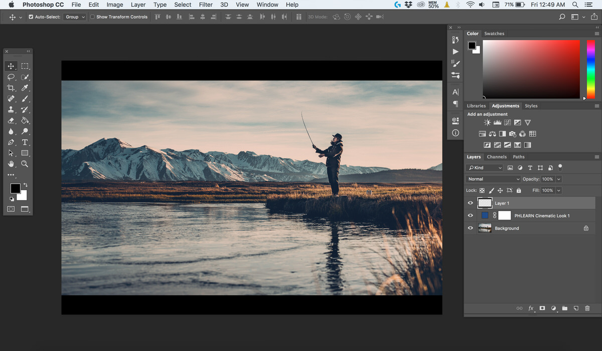 Create a Cinematic Look in Photoshop: Realistic Color Film Effect - PHLEARN