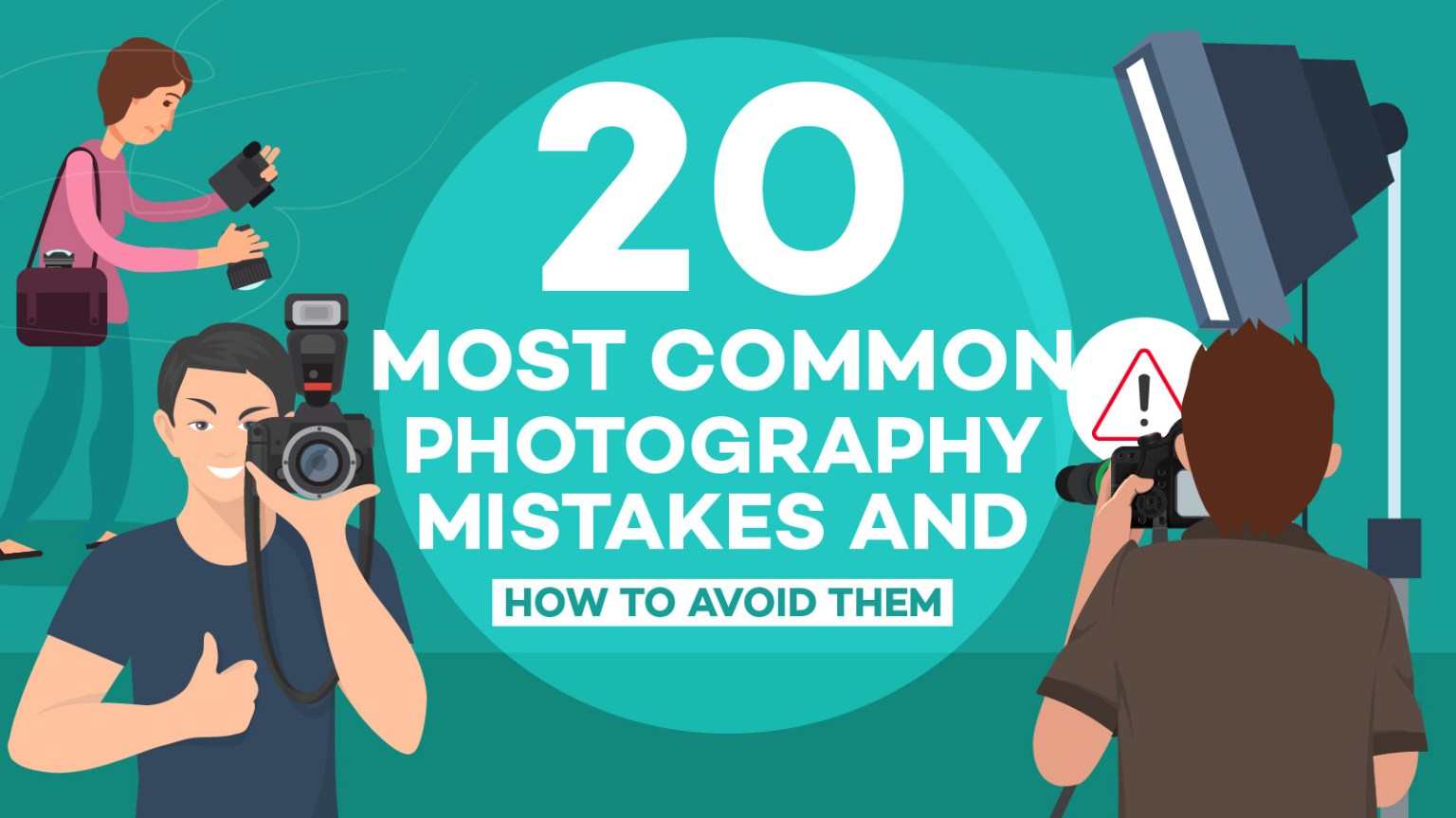 20 Most Common Photography Mistakes and How to Avoid Them