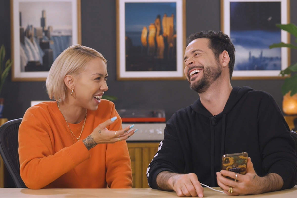 Aaron Nace Learns to Edit on an iPhone! ft. Elise Swopes - PHLEARN