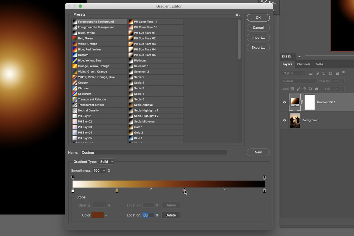 5 Beautiful Effects with Gradients | Sun Flare, Light Rays & Background ...