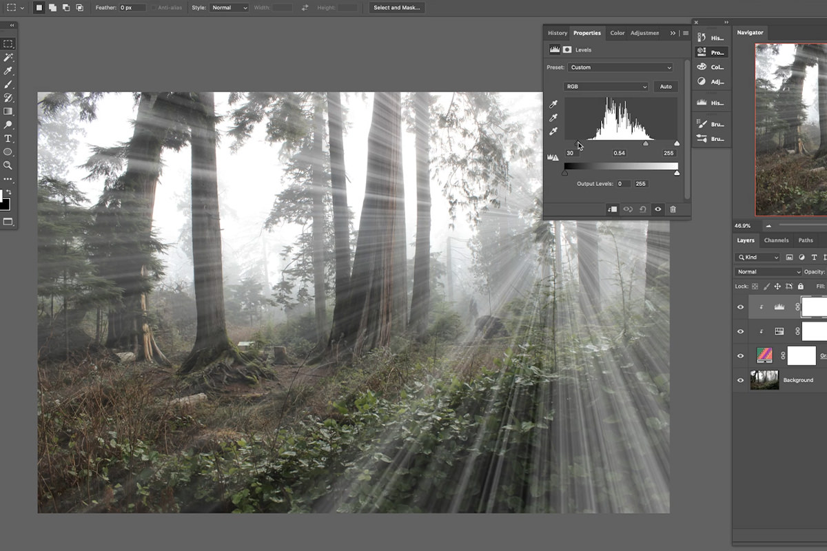 5 Beautiful Effects with Gradients | Sun Flare, Light Rays & Background ...