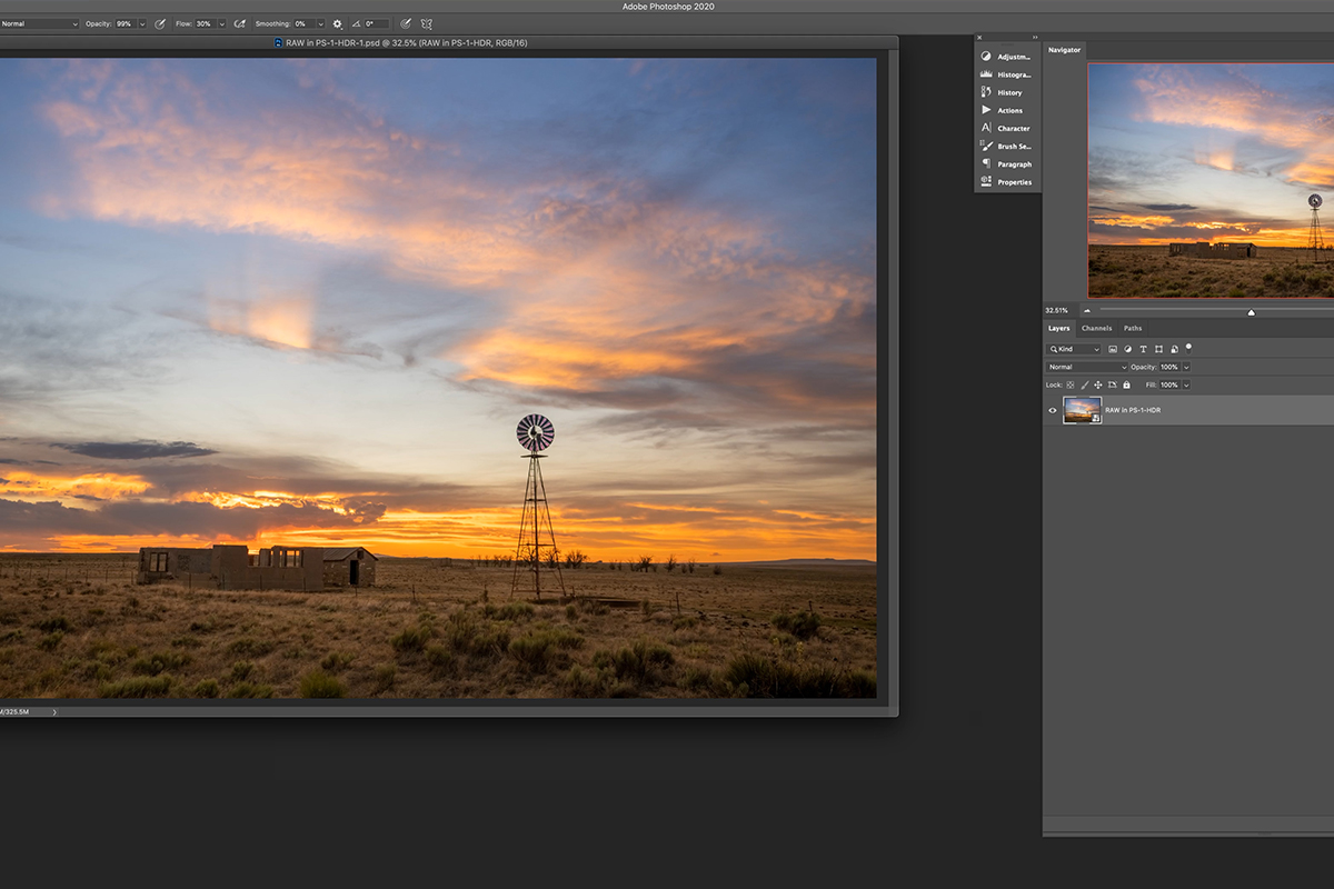 How to Create an HDR Landscape & Adobe Camera RAW Makeover! - PHLEARN