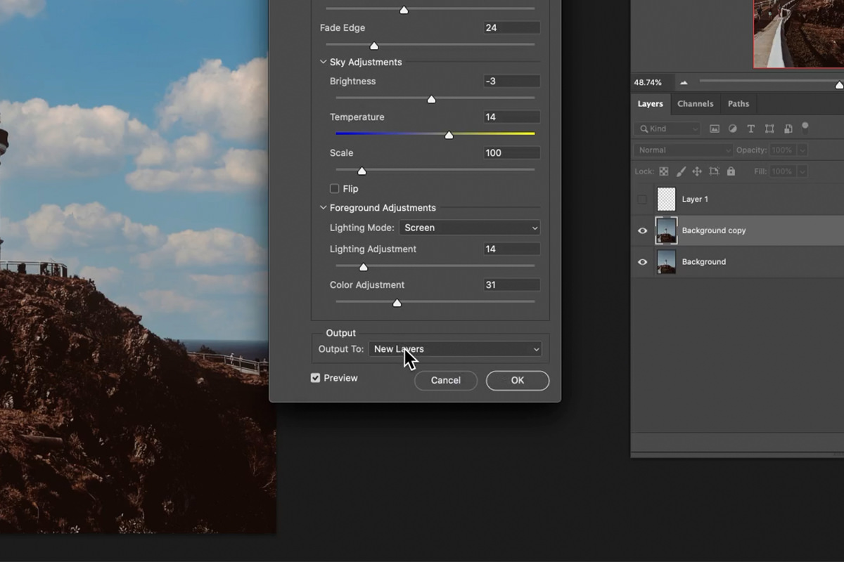 Testing the New Sky Replacement Tool in Photoshop - PHLEARN