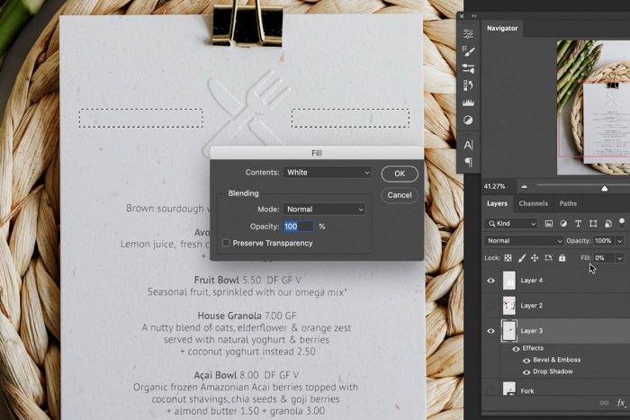 How to Add an Embossed Effect to Text and Logos in Photoshop - PHLEARN