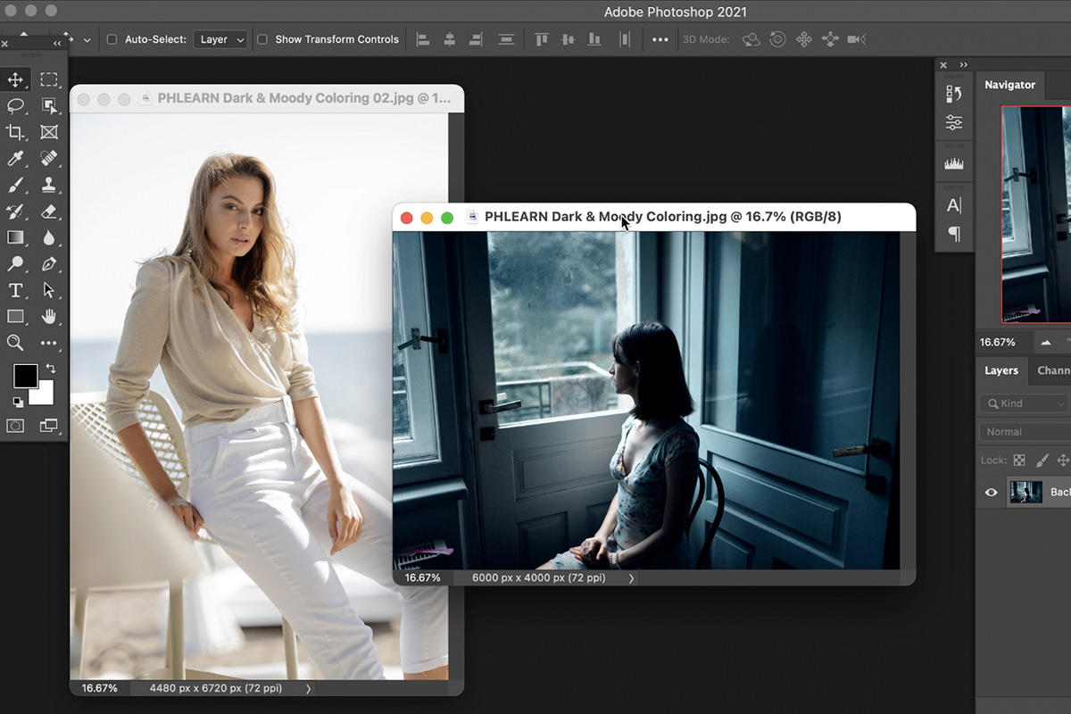 The Secret to Dark & Moody Coloring in Photoshop - PHLEARN