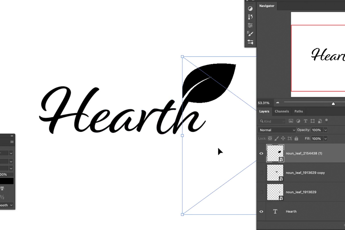 Simple Logo Design in Photoshop - PHLEARN