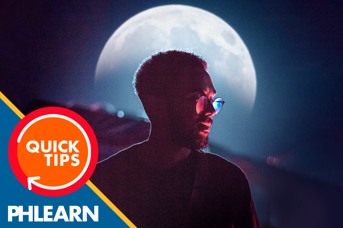 How to Add a Moon to a Photo in Photoshop - PHLEARN