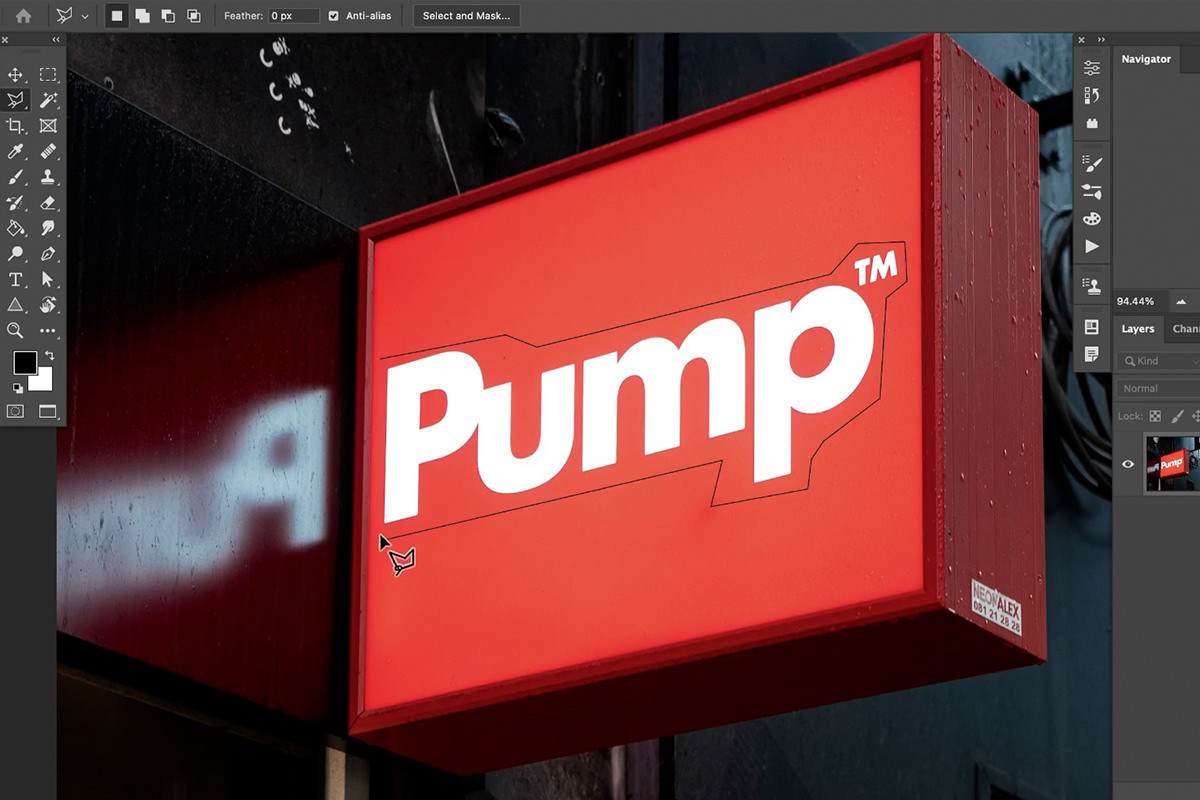 How to Replace a Sign for Mockups in Photoshop - PHLEARN