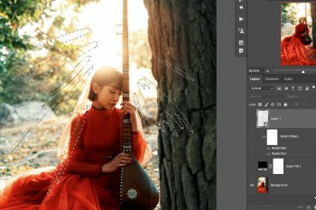How to Create Realistic Light Rays in Photoshop - PHLEARN