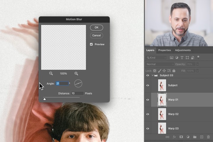 How to Create a Motion Effect in Photoshop - PHLEARN