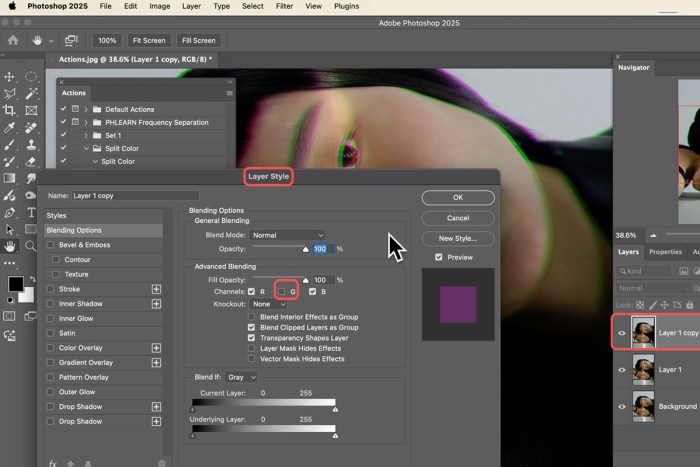How to Create and Play Back Actions in Photoshop - PHLEARN