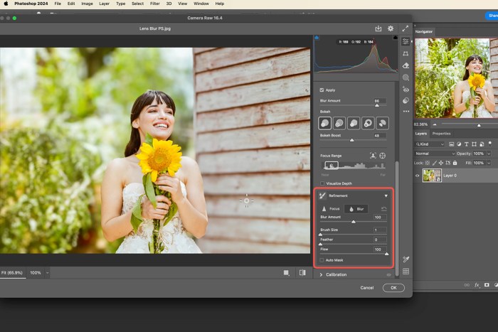 How to Create a Lens Blur Effect in Photoshop - PHLEARN