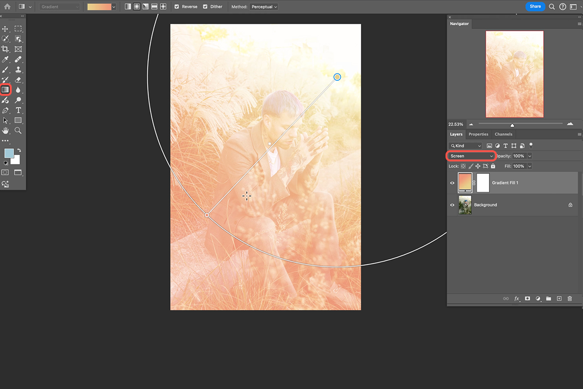 How to Add a Gradient in Photoshop - PHLEARN