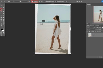 How to Straighten and Extend The Crop in Photoshop - PHLEARN