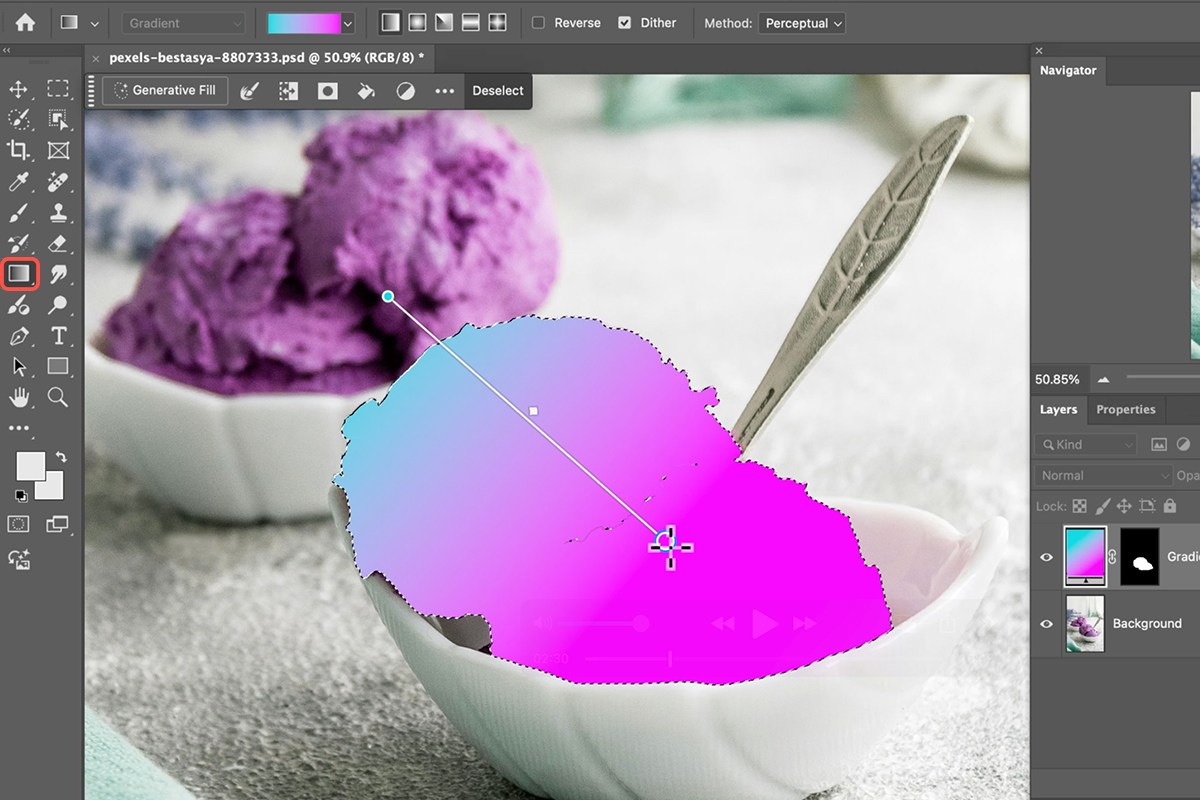How to Change Any Color into a Gradient in Photoshop - PHLEARN