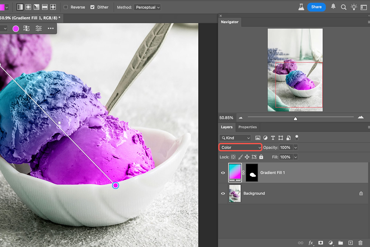 How to Change Any Color into a Gradient in Photoshop - PHLEARN