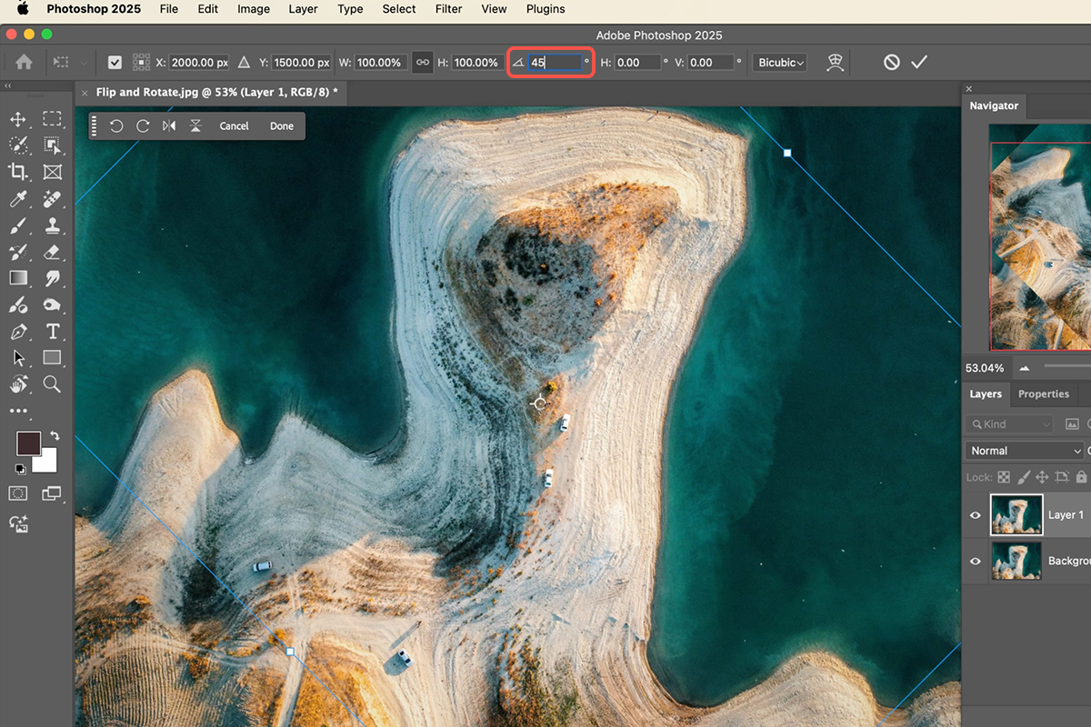 How to Flip & Rotate Images in Photoshop - PHLEARN