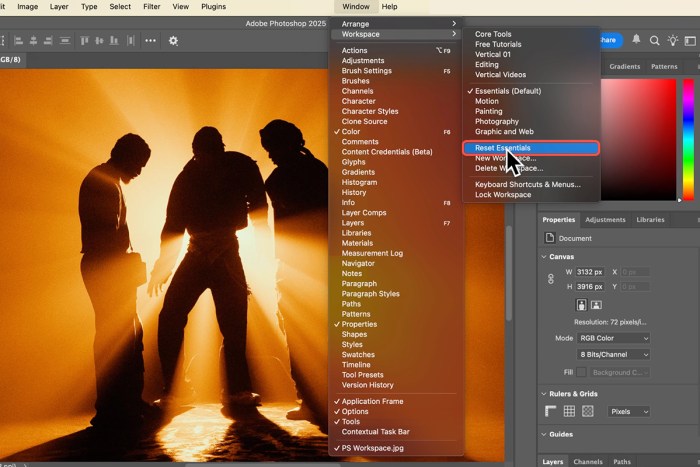 How to Customize Your Workspace in Photoshop - PHLEARN