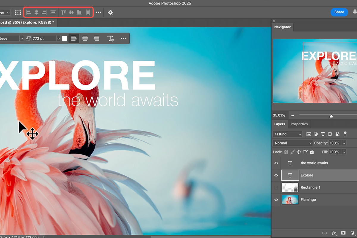 How to Use the Alignment Tools in Photoshop - PHLEARN