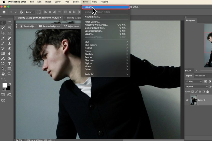 How to Use the Liquify Tool in Photoshop - PHLEARN